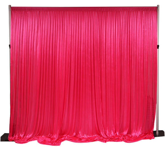 Shop Satin Ice Silk Backdrops (3x3) | Luna Wedding & Event Supplies