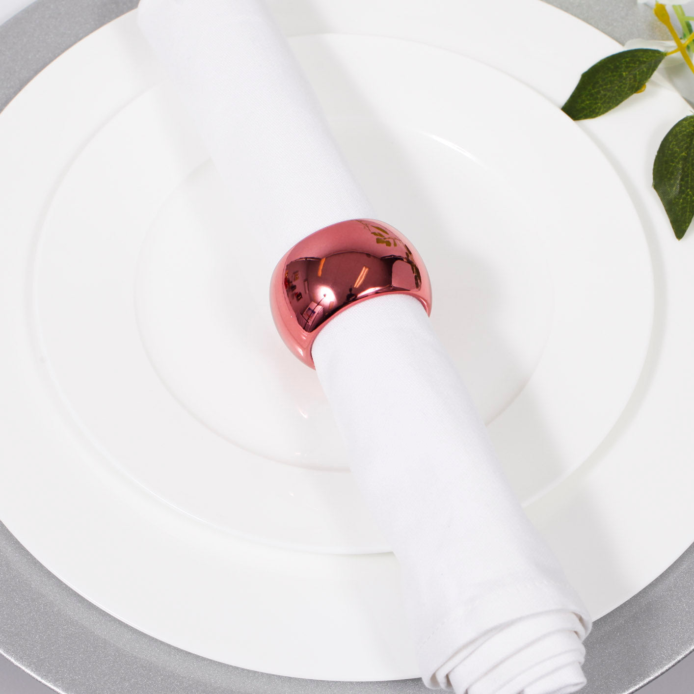 Shop Napkin Rings - Classic Luxe Boho Style Rose Gold | Luna Wedding ...