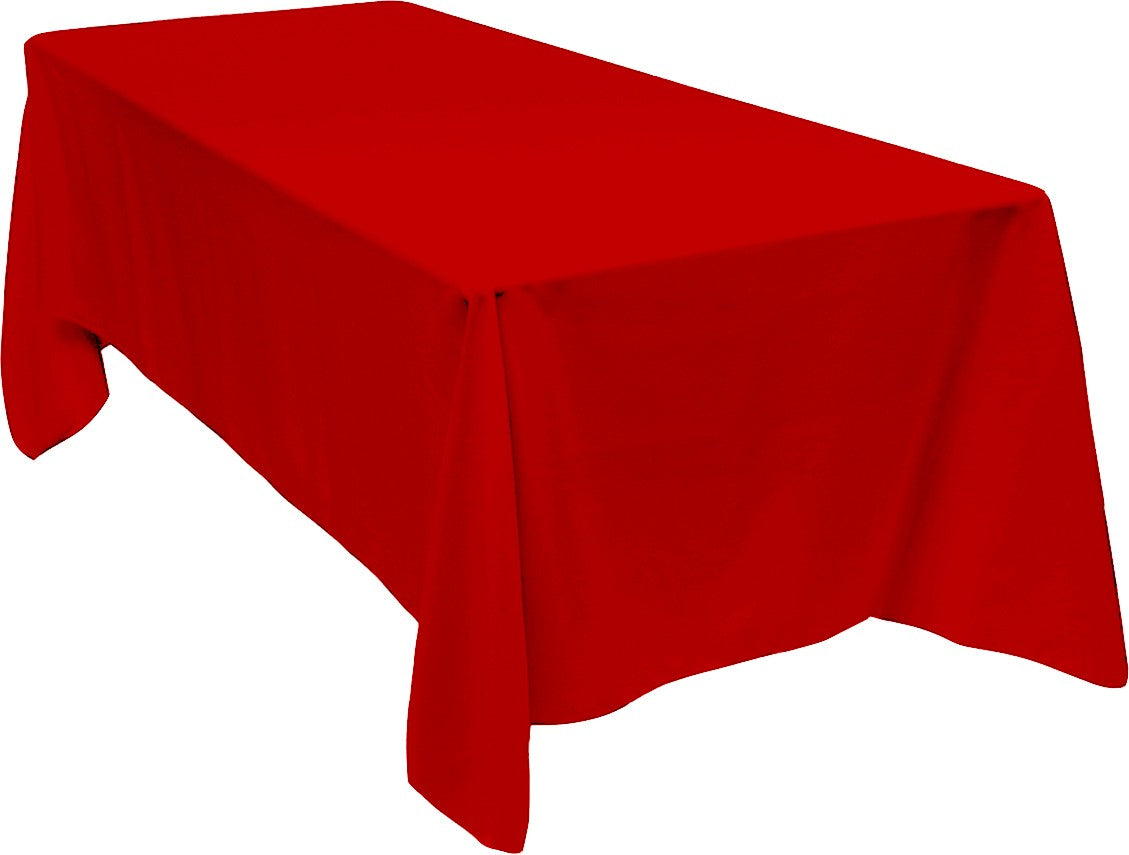 Shop Red Rectangle Tablecloths (153x320cm) - Rectangle Tablecloths ...
